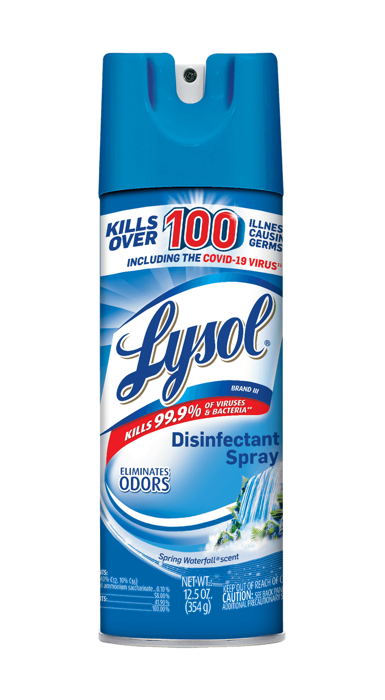Lysol® Aerosol Desinfectante para Superficies Spring Waterfall 12.5 oz ...