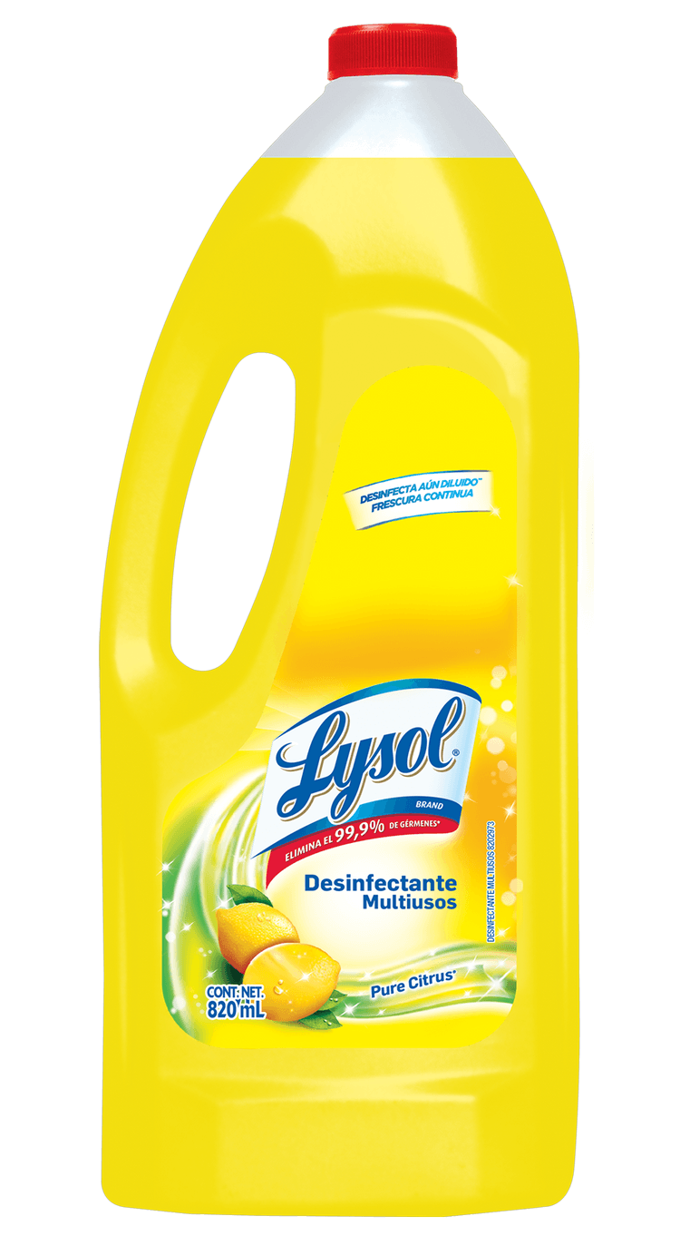 Lysol® Desinfectante Multiusos Citrus 820 mL | Lysol CR